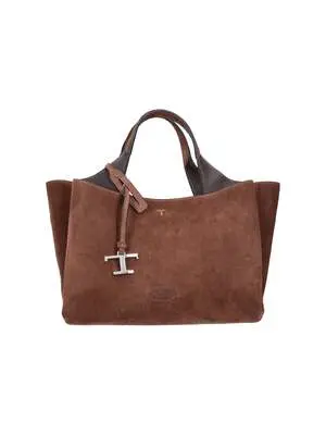 TOD`S Tod's Mini Calf Leather Shoulder Bag - Brown