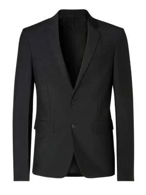 Fendi Wool-mohair Tailored Jacket - Black