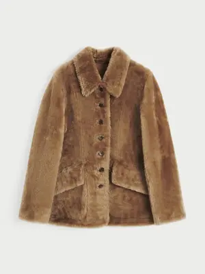BY MALENE BIRGER Adeline Shearling Jacket