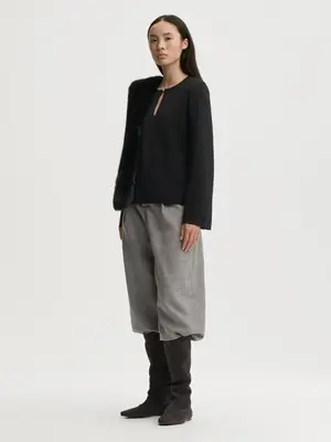 BY MALENE BIRGER Opale Blouse With Keyhole Neckline