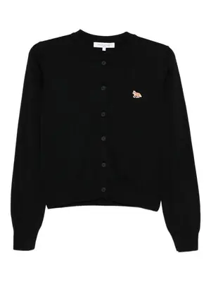 Maison Kitsuné Baby Fox Wool Cardigan