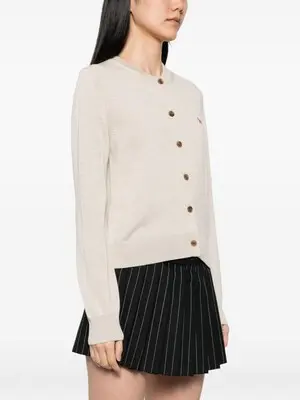 Maison Kitsuné Baby Fox Wool Cardigan