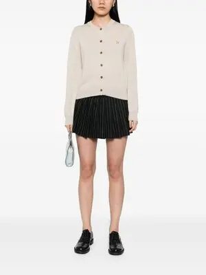 Maison Kitsuné Baby Fox Wool Cardigan