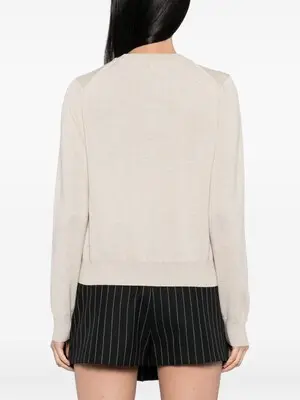 Maison Kitsuné Baby Fox Wool Cardigan