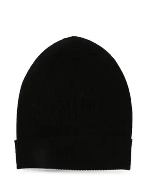 Rick Owens Wool Knitted Beanie