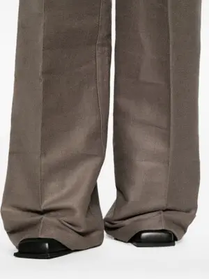 Rick Owens Cotton Blend Wide-leg Trousers