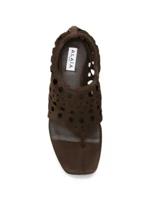 Alaïa Neo Vienne Flat Sandals