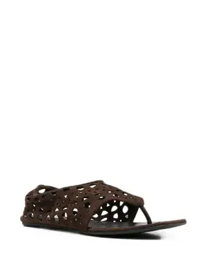 Alaïa Neo Vienne Flat Sandals