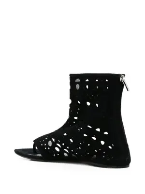 Alaïa Neo Vienne High Flat Sandals