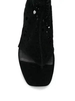 Alaïa Neo Vienne High Flat Sandals