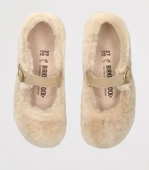 BIRKENSTOCK Shearling Santa Clarita Ballet Flats