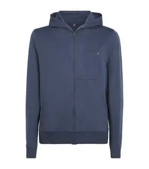 Vuori Zip-up Ponto Hoodie - Blue