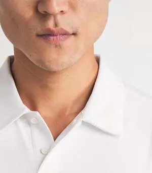 Vuori Ponto Performance Polo Shirt - White