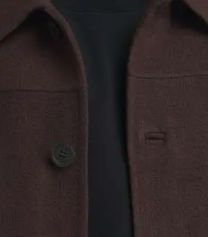 Sandro Wool-blend Double-face Jacket