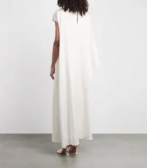 ROKSANDA Silk One-shoulder Hiba Midi Dress