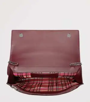ROGER VIVIER Suede Belle Vivier Top-handle Bag