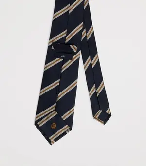 Dunhill Silk Grenadine Stripe Tie