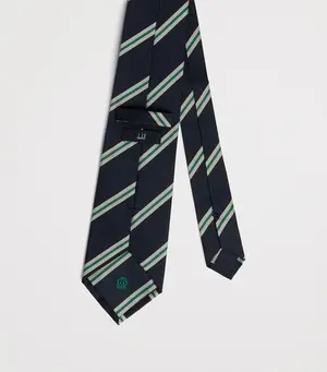 Dunhill Silk Grenadine Stripe Tie