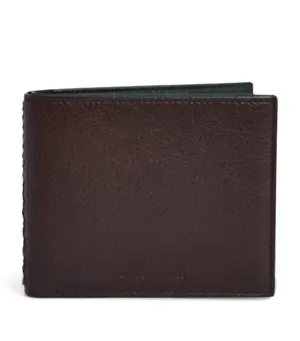 Dunhill Leather Century Compact Wallet - Brown