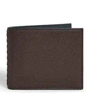 Dunhill Leather Century Compact Wallet - Brown