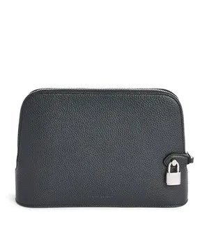 Dunhill Leather Bourdon 27 Pouch - Black
