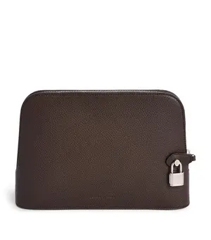 Dunhill Leather Bourdon 27 Pouch - Brown