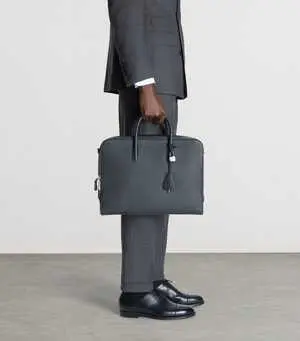 Dunhill Leather Bourdon 38 Briefcase
