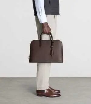 Dunhill Leather Bourdon 41 Briefcase