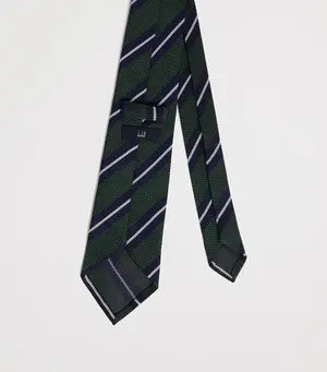 Dunhill Silk Grenadine Stripe Tie