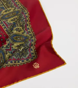 Dunhill Silk Printed Neckerchief