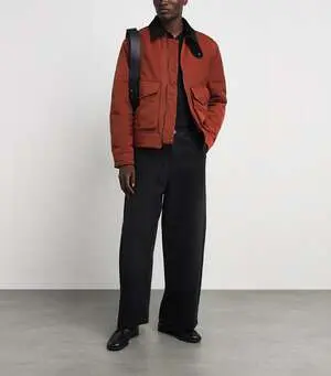 Fred Perry Caban Jacket With Contrasting Collar