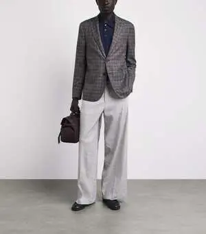 Pal Zileri Wool-blend Check Brera Blazer