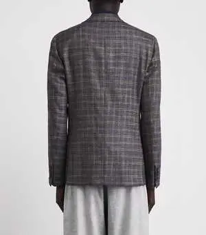 Pal Zileri Wool-blend Check Brera Blazer