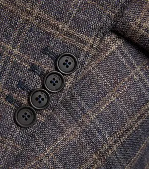 Pal Zileri Wool-blend Check Brera Blazer