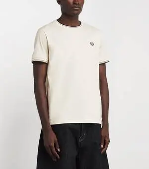 Fred Perry Cotton Twin Tipped T-shirt