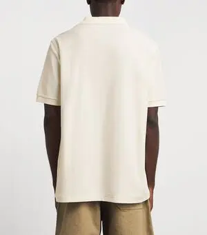Fred Perry Cotton Crepe Piqué Polo Shirt