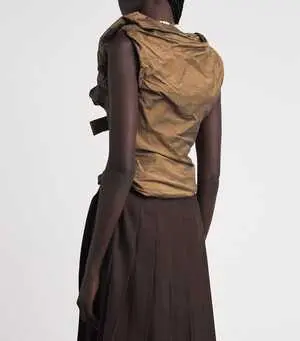VIVIENNE WESTWOOD Ruched Kendall Corset Top
