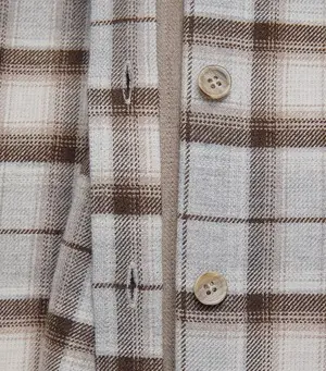 Pal Zileri Cotton Check Shirt