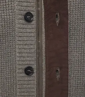 MAURIZIO BALDASSARI Virgin Wool Brenta Cardigan