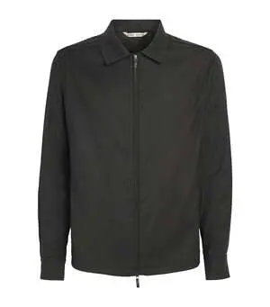 MAURIZIO BALDASSARI Stretch-wool Overshirt