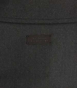 MAURIZIO BALDASSARI Stretch-wool Overshirt