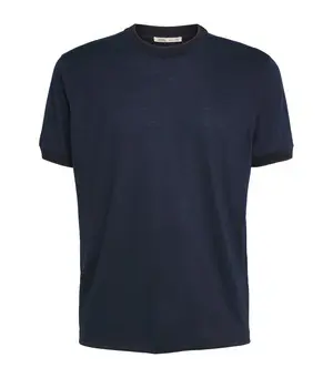 MAURIZIO BALDASSARI Cashmere Crew-neck T-shirt