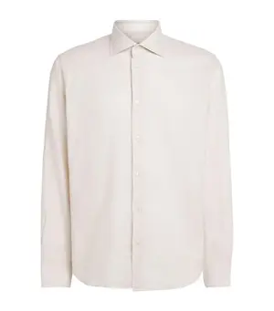 MAURIZIO BALDASSARI Cotton-lyocell Santini Shirt