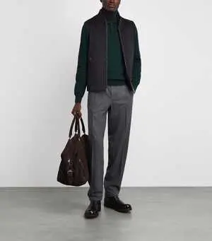 MAURIZIO BALDASSARI Cashmere Arena Gilet