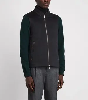 MAURIZIO BALDASSARI Cashmere Arena Gilet