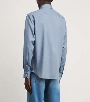 MAURIZIO BALDASSARI Cotton-lyocell Santini Shirt