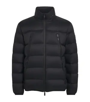 Moncler Dalalven Down Puffer Jacket With Concealed Hood