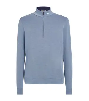 Kjus Essentials Quarter-zip Sweatshirt - Blue