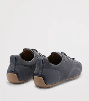 Dunhill Suede Automotive Davies Sneakers