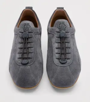 Dunhill Suede Automotive Davies Sneakers